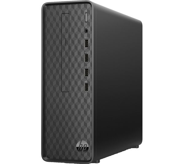 HP Slim S01-pF2012na Desktop PC - Intel® Core™ i3, 256 GB SSD, Black ...