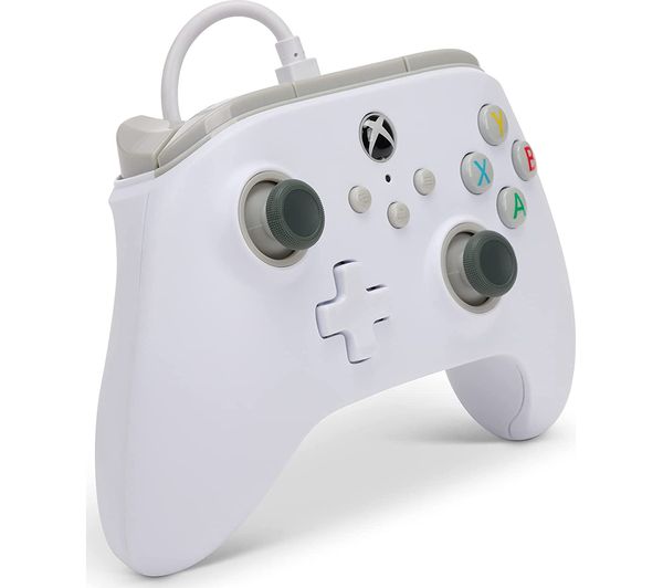 POWERA Xbox Series X/S Wired Controller - White - 10342700 - Currys ...