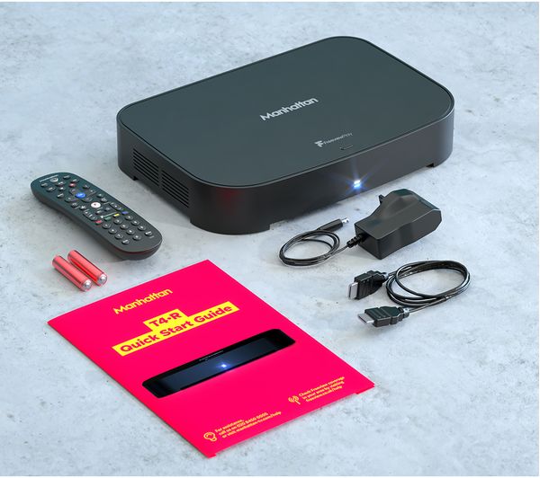MANHATTAN T4-R Freeview Play 4K Ultra HD Digital TV Recorder - 1 TB ...