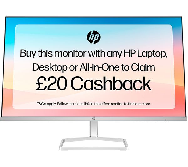 HP Series 5 527sw Full HD 27" IPS LCD Monitor - White - 94F46AA#ABU ...