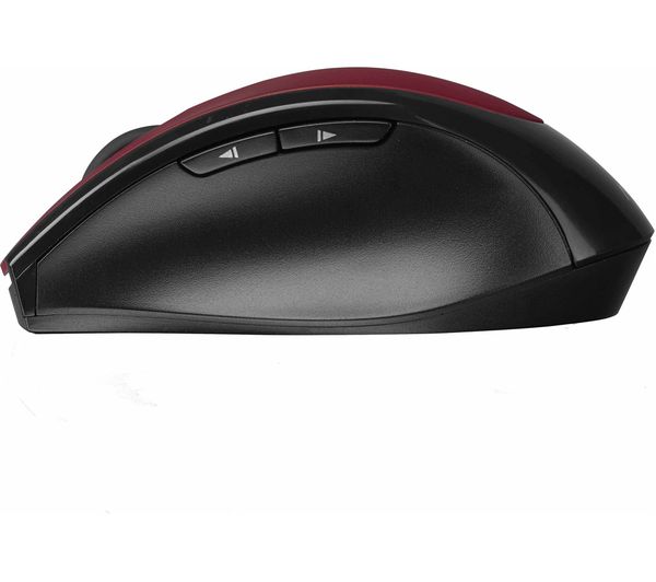 LOGIK LWLMRD23 Wireless Optical Mouse - Red - - Currys Business