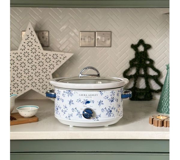 LAURA ASHLEY VQSLWC3LLACRUK Slow Cooker - White - VQSLWC3LLACRUK ...