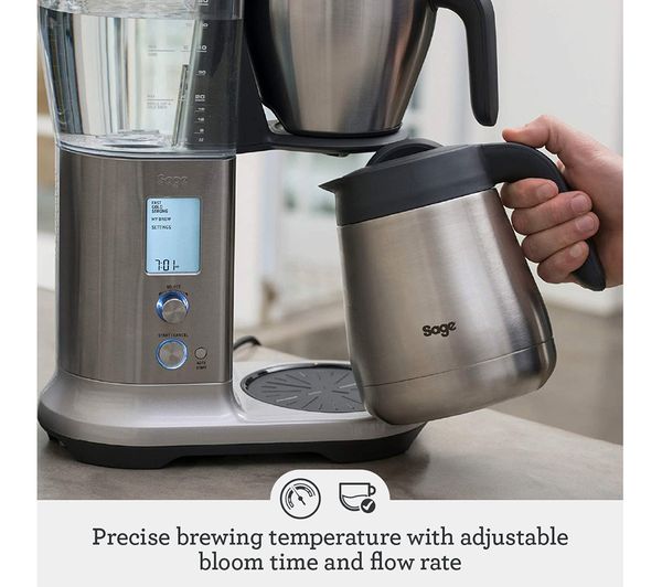 SAGE The Precision Brewer SDC450 Filter Coffee Machine - Silver ...