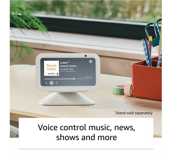 AMAZON Echo Show 5 (3rd Gen) Smart Display with Alexa - Cloud Blue ...