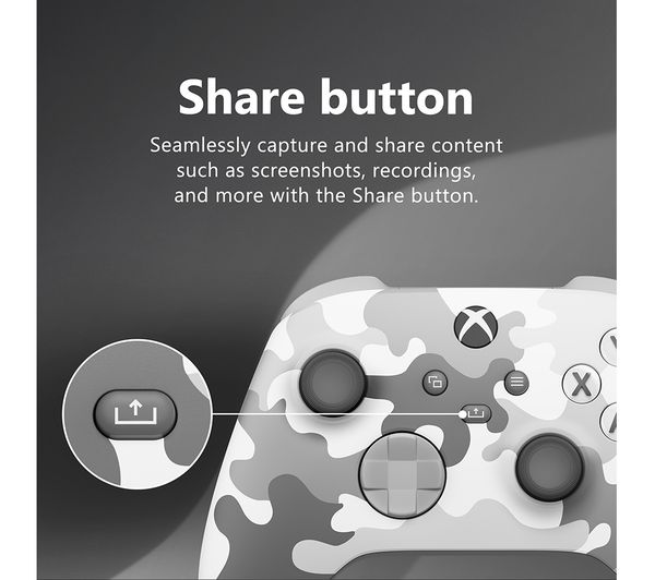 XBOX Wireless Controller - Arctic Camo Special Edition - QAU-00139 ...