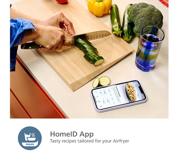 PHILIPS 5000 Series 9L NA555/09 Dual Basket Steam Air Fryer - Silver ...