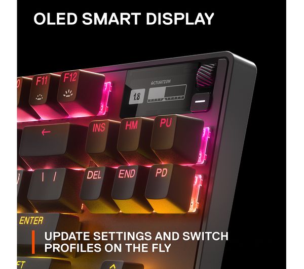STEELSERIES Apex Pro TKL Mechanical Gaming Keyboard - 64739 - Currys ...