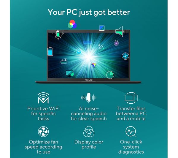 ASUS Vivobook 15 X1500EA 15.6" Laptop - Intel® Core™ i3, 256 GB SSD ...