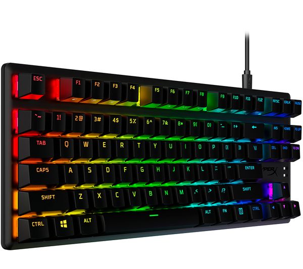 HYPERX Alloy Origins Core RGB TKL Mechanical Gaming Keyboard - Black ...
