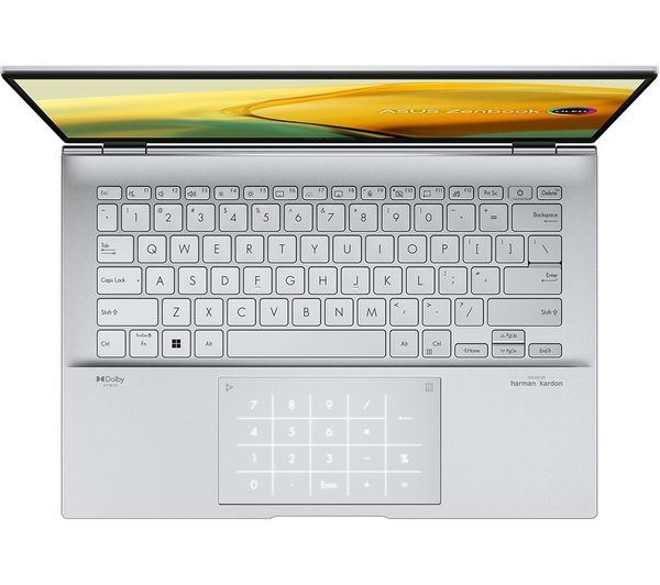 ASUS Zenbook 14 OLED 14" Laptop - Intel® Core™ i9, 1 TB SSD, Silver ...