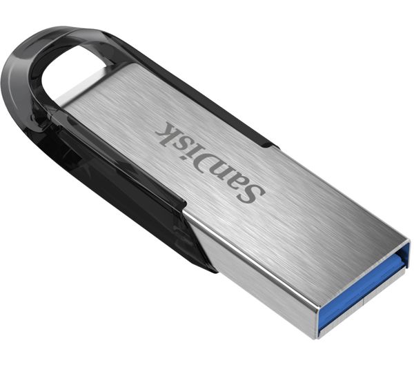 SANDISK Ultra Flair USB 3.0 Memory Stick - 256 GB, Silver ...