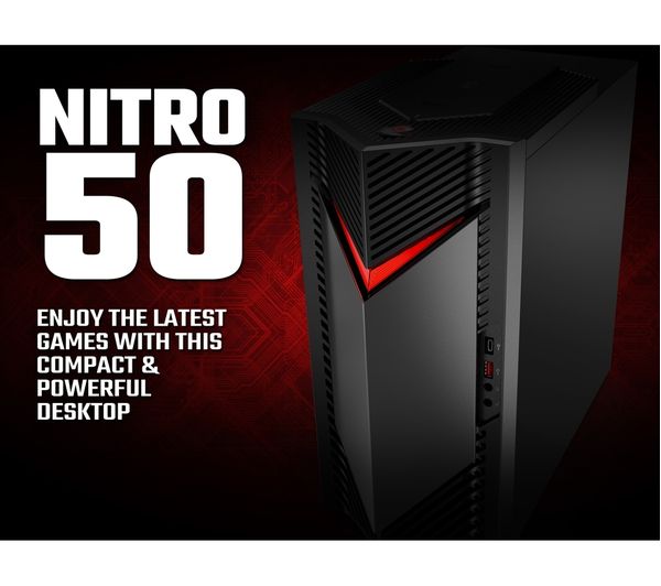 ACER Nitro N50-650 Gaming PC - Intel® Core™ i5, GTX 1650, 1 TB HDD ...