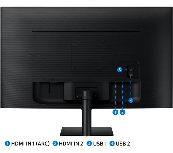 SAMSUNG LS32CM500EUXXU 32" Smart Full HD HDR LED Display (No Aerial ...