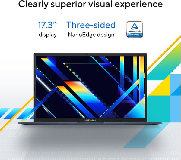 ASUS Vivobook 17 X1704ZA 17.3" Laptop - Intel® Core™ i5, 512 GB SSD ...
