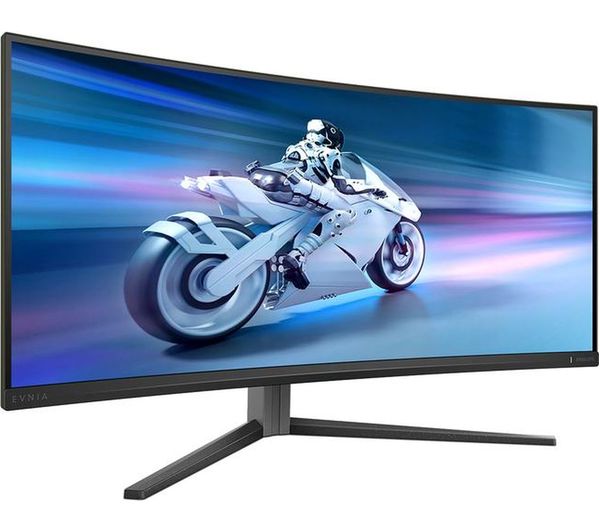 PHILIPS Evnia 34M2C6500/00 Wide Quad HD 34" Curved QD-OLED Gaming ...