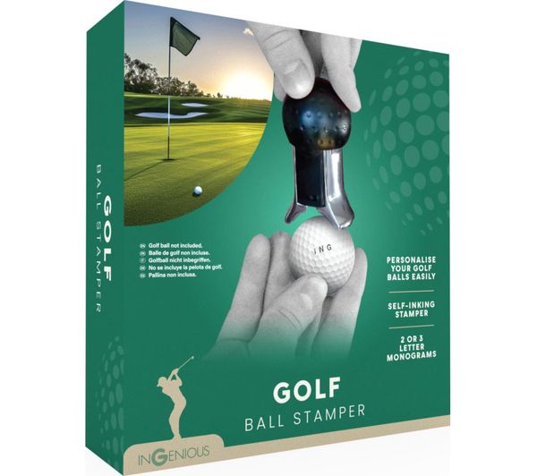 RED 5 Golf Ball Monogram Stamper - 50152 - Currys Business