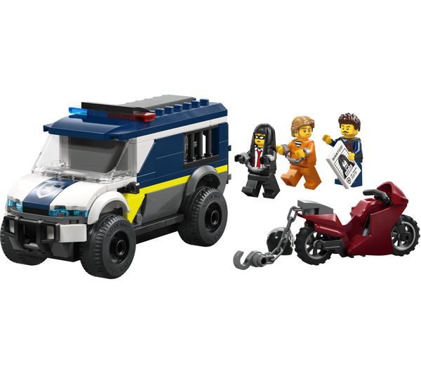 LEGO City 60479 Police Prisoner Transport Van Set - 60479 - Currys Business