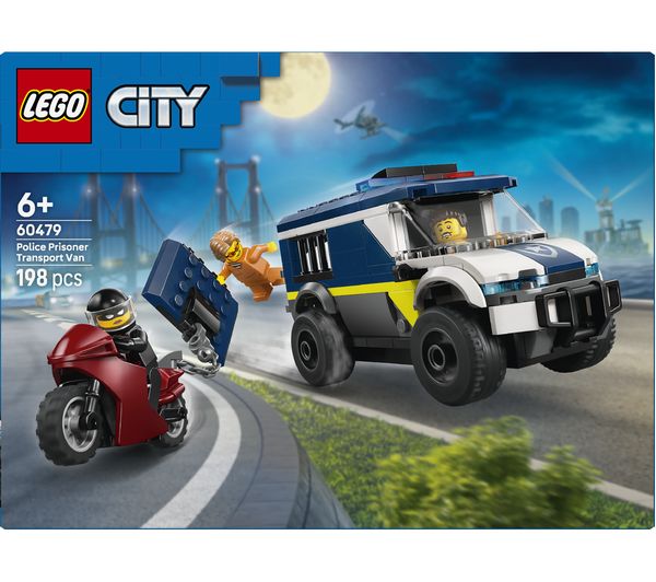 LEGO City 60479 Police Prisoner Transport Van Set - 60479 - Currys Business