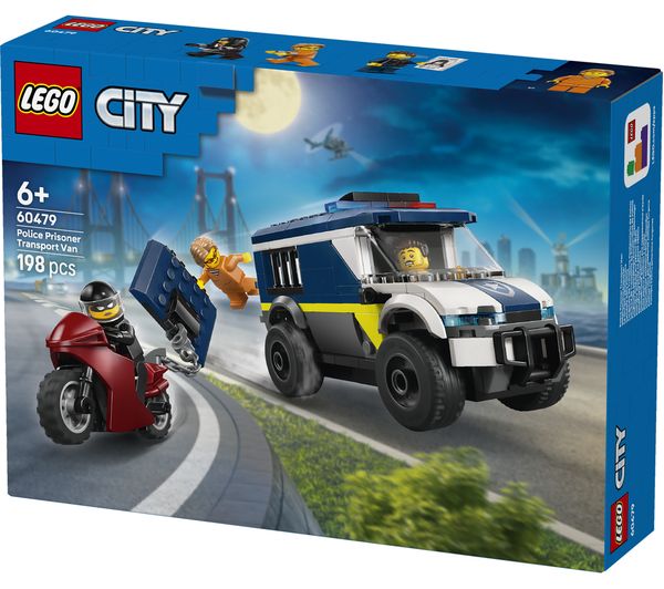 LEGO City 60479 Police Prisoner Transport Van Set - 60479 - Currys Business