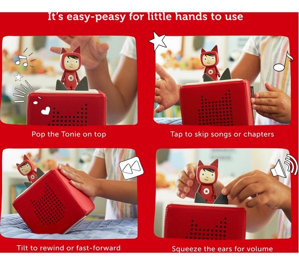 TONIES Toniebox Starter Set - Light Blue - 143-10000053 - Currys Business