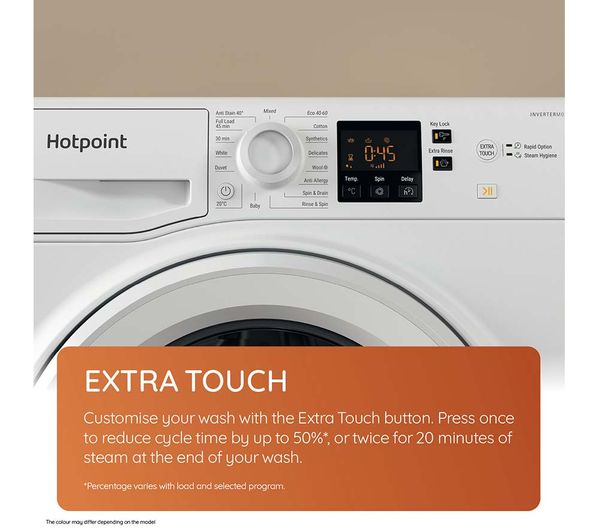 HOTPOINT Anti-Stain NSWM 1146 GG UK 11 kg 1400 Spin Washing Machine ...