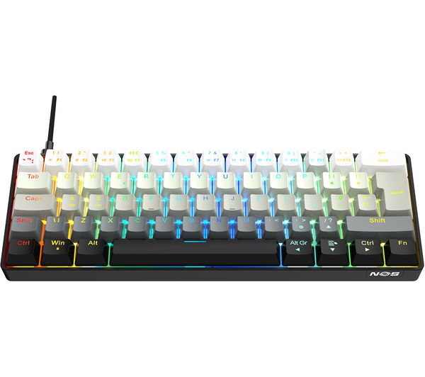 NOS C-450 Mini Pro RGB Mechanical Gaming Keyboard - Shader - 396173-UK ...