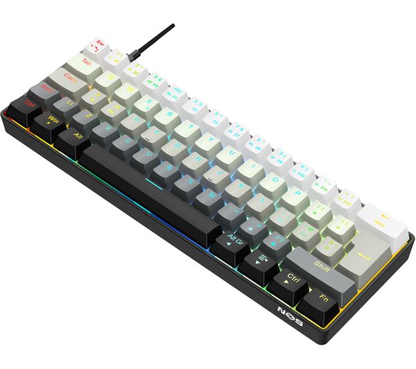 NOS C-450 Mini Pro RGB Mechanical Gaming Keyboard - Shader - 396173-UK ...