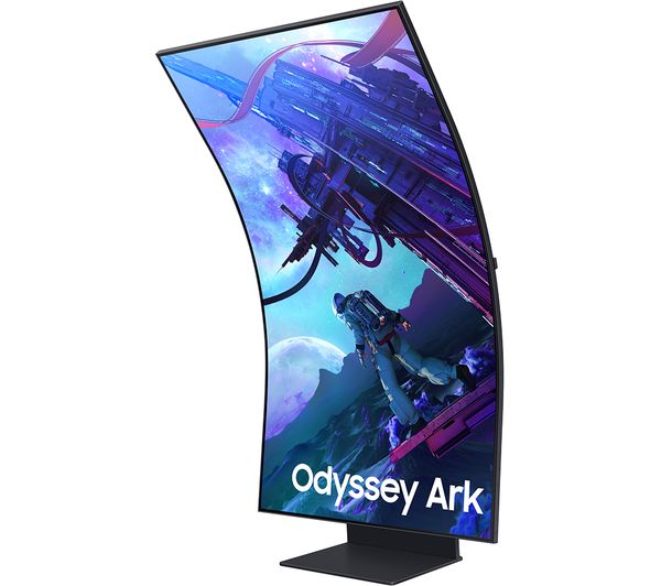 SAMSUNG Odyssey Ark 2nd Gen 4K Ultra HD 55" Curved Quantum Mini-LED ...