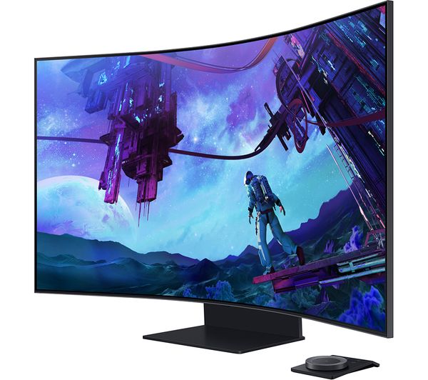 SAMSUNG Odyssey Ark 2nd Gen 4K Ultra HD 55" Curved Quantum Mini-LED ...