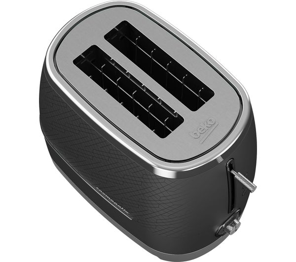 BEKO Cosmopolis TAM8202G 2-Slice Toaster - Graphite - 8913333200 ...