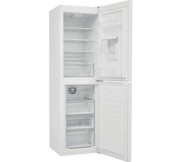 HOTPOINT Frost Free HBNF 55182 W AQUA UK 50/50 Fridge Freezer - White ...
