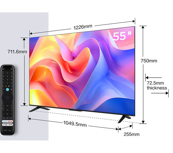 Tcl 55 inch 4k tv store
