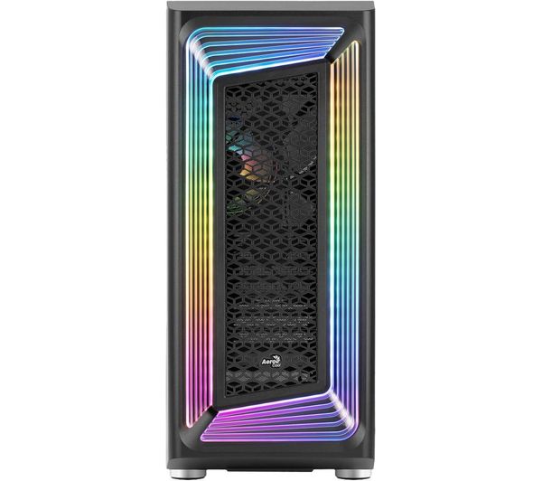 AEROCOOL Interstellar ATX Mid Tower PC Case - Black - CA-23L-AE ...