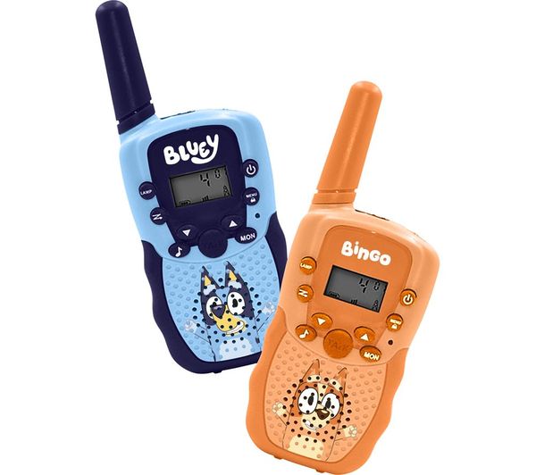 OTL BL1078 Bluey Walkie Talkie Set - Blue & Orange - 88824 - Currys ...