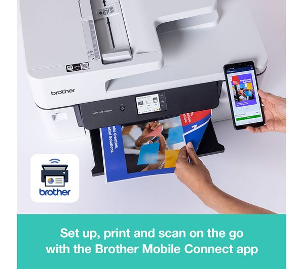 BROTHER MFCJ6960DWZU1 All-in-One Wireless A3 Inkjet Printer with Fax ...