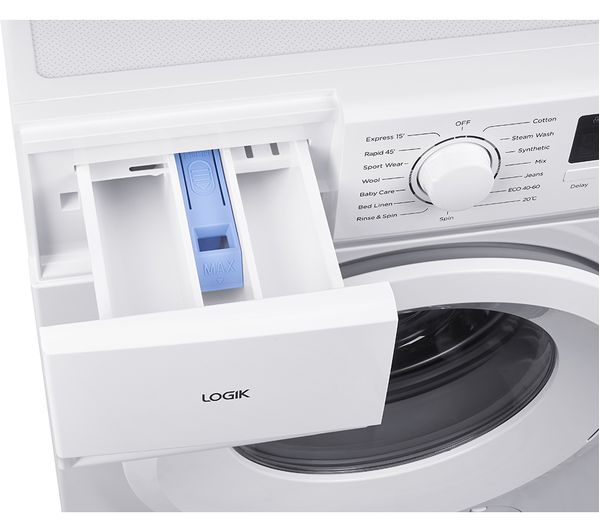 LOGIK L814WM23 8 kg 1400 Spin Washing Machine - White - - Currys Business