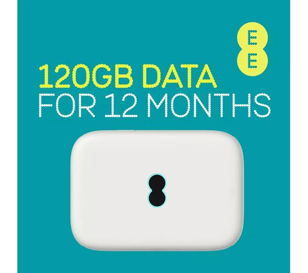 EE PAYG 4G Mobile WiFi 120 GB - 86865 - Currys Business