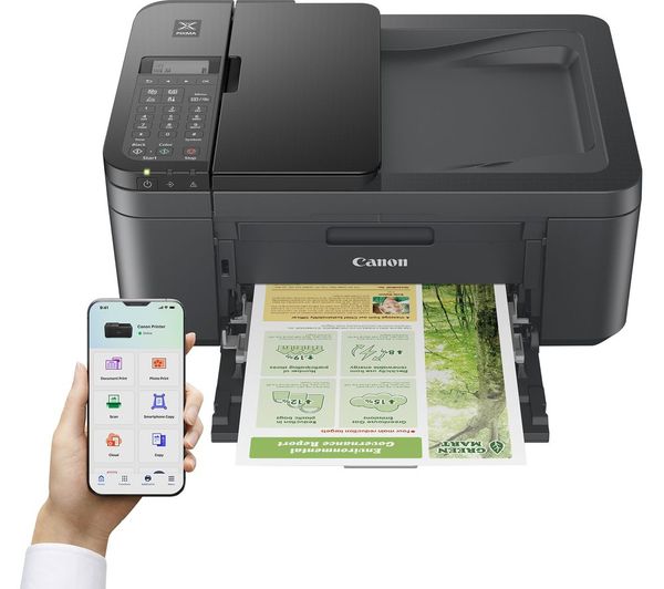 CANON PIXMA TR4755i All-in-One Wireless Inkjet Printer with Fax ...