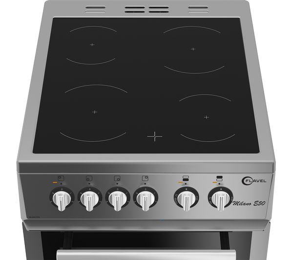 FLAVEL MLB7CDS 50 cm Electric Ceramic Cooker - Silver - 7787486358 ...