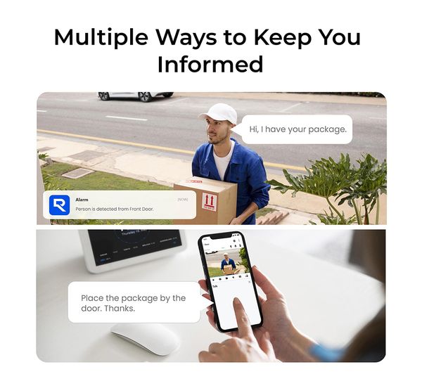 REOLINK D340W 2K+ WiFi Video Doorbell, Chime & 64 GB Memory Card ...