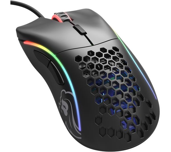 GLORIOUS Model D RGB Optical Gaming Mouse - Matte Black - - Currys Business