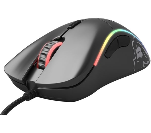 GLORIOUS Model D RGB Optical Gaming Mouse - Black - GD-BLACK - Currys ...