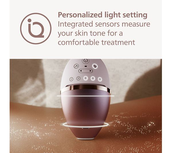 PHILIPS Lumea 8000 Series BRI945/00 IPL Hair Removal System - White ...