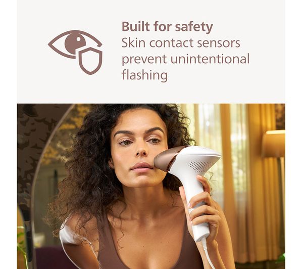 PHILIPS Lumea 8000 Series BRI945/00 IPL Hair Removal System - White ...