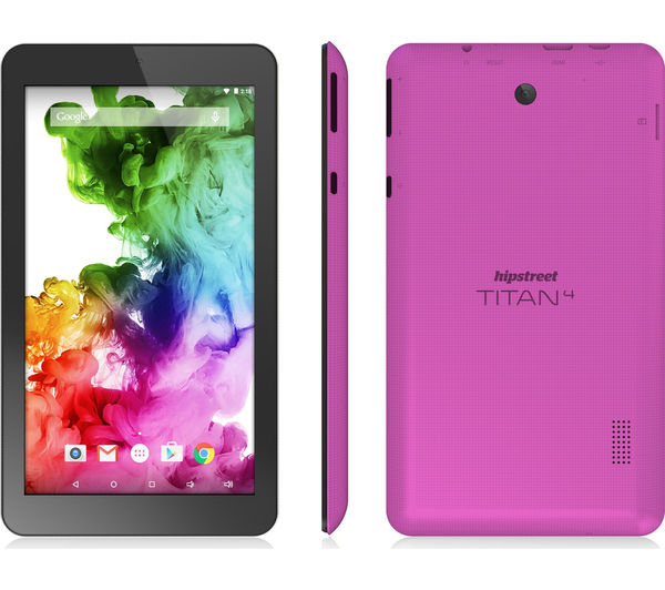 HIPSTREET Titan 4 7" Tablet - 8 GB, Pink - 7DTB37-8GBP - Currys Business