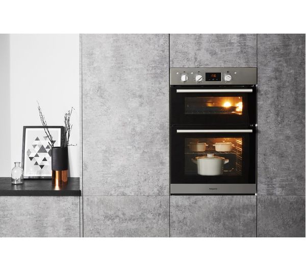 HOTPOINT Class 2 DD2 540 IX Electric Double Oven Stainless Steel 869991022950 Currys Business