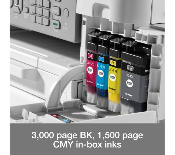 BROTHER MFCJ4335DW All-in-One Wireless Inkjet Printer with Fax ...