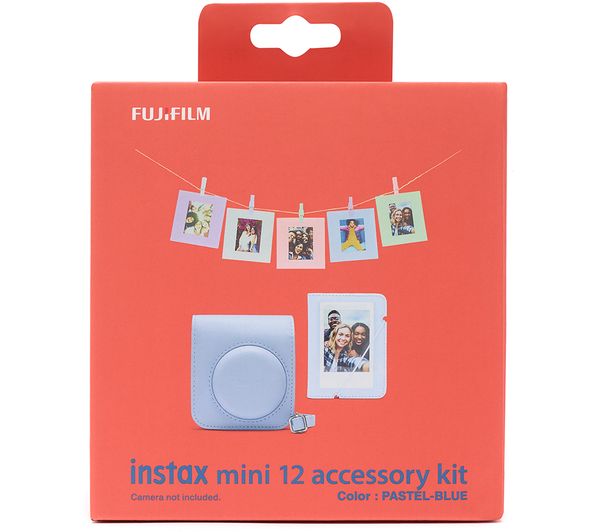 INSTAX Mini 12 Accessory Kit - Pastel Blue - 70100157492 - Currys Business