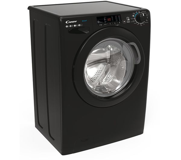 CANDY Smart CS 148TWBB4/1-80 NFC 8 kg 1400 Spin Washing Machine - Black ...