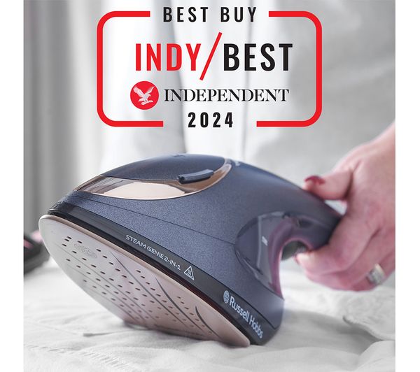 RUSSELL HOBBS Steam Genie 28370 2-in-1 Clothes Steamer - Blue ...